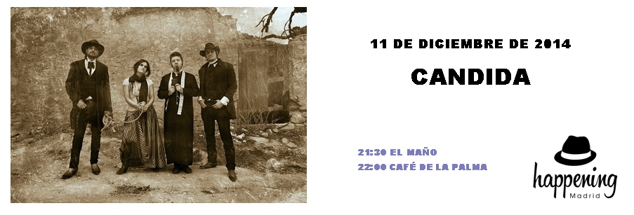 TANGO ROCK CON CANDIDA EN EL CAFÉ DE LA PALMA | Música y Pitanzas